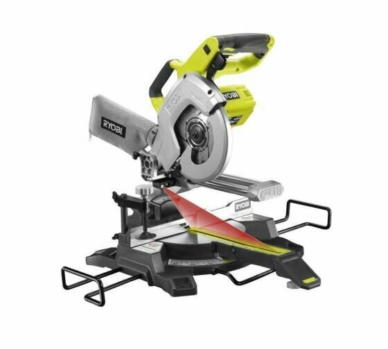 Аккумуляторная торцовочно-усовочная пила Ryobi ONE+ R18MS216-0 без аккумулятора в комплекте 5133003597