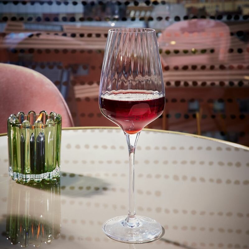 Набор бокалов, фужеров, коробка подходит для подарка Chef&Sommelier "Симметрия" 2 шт,350 мл. Французское хрустальное стекло, для вина, коктейлей, воды, сока, лимонада. "Symetrie" Франция