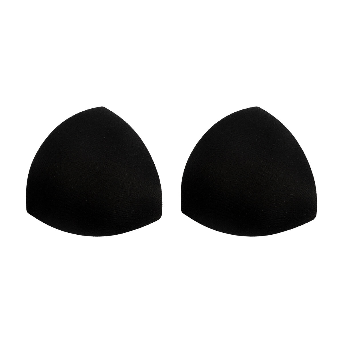 VFN2-10 Чашки корсетные треугольные р.10 пара в упаковке черный цвет для корсетной одежды