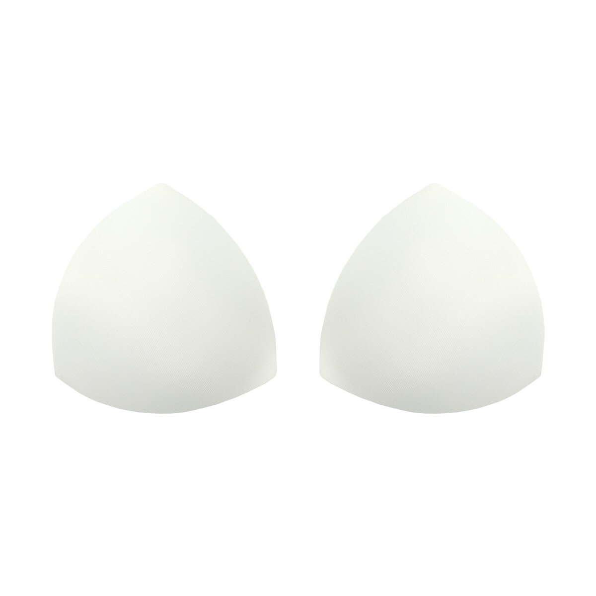 VFN2-10 Чашки корсетные треугольные р.10 пара белые в пакете для пошива корсетной одежды