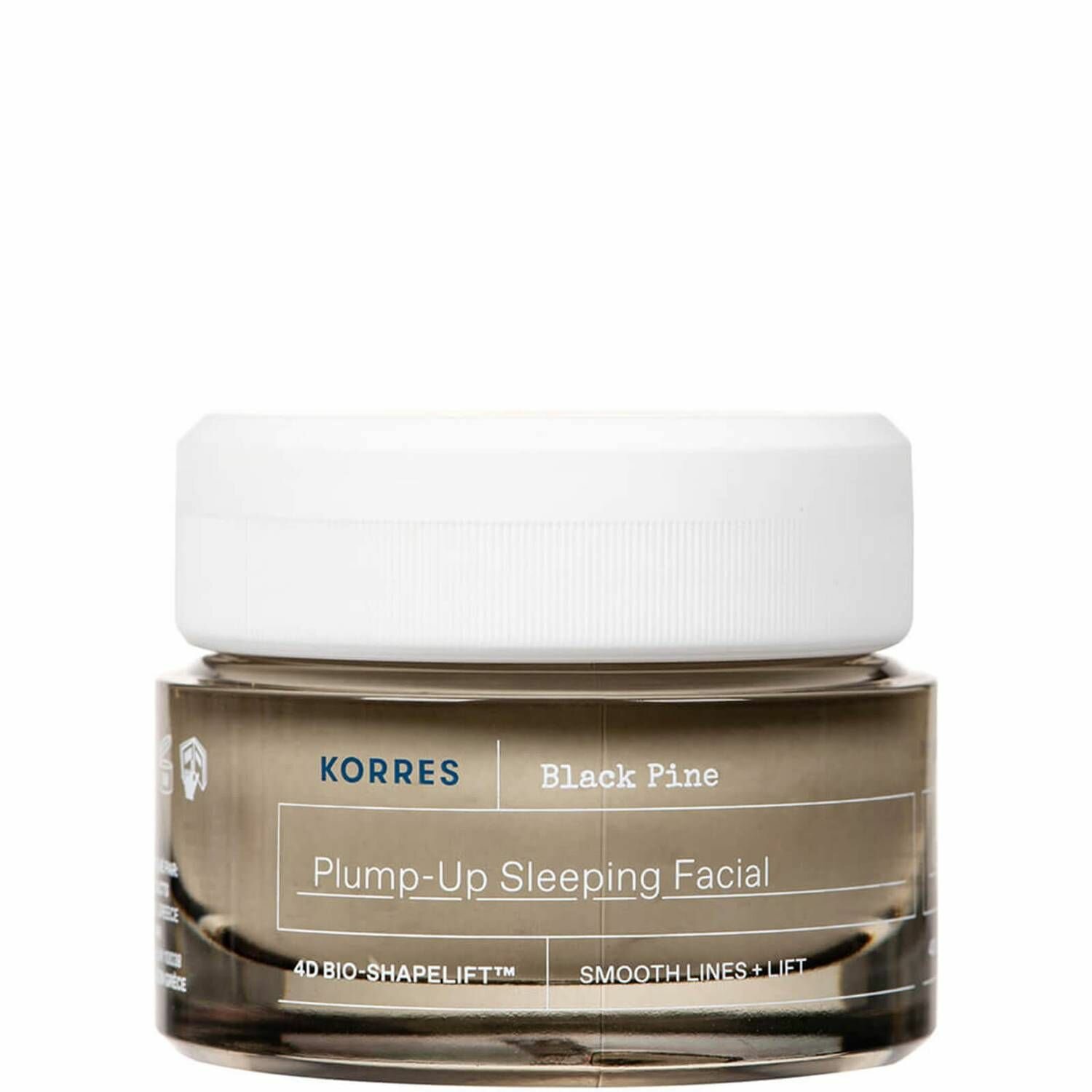 KORRES Ночной крем для лица Black Pine 4D Bioshapelift Plump-Up Sleeping Facial