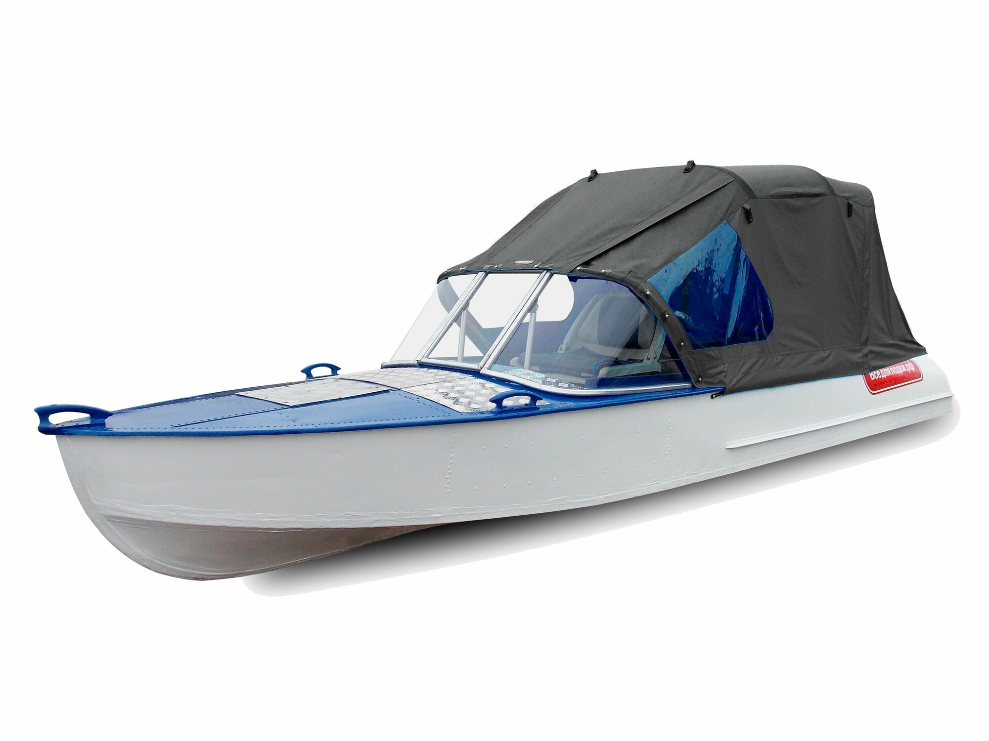 Казанка 1955. Комплект стекло с калиткой, тент, дуги