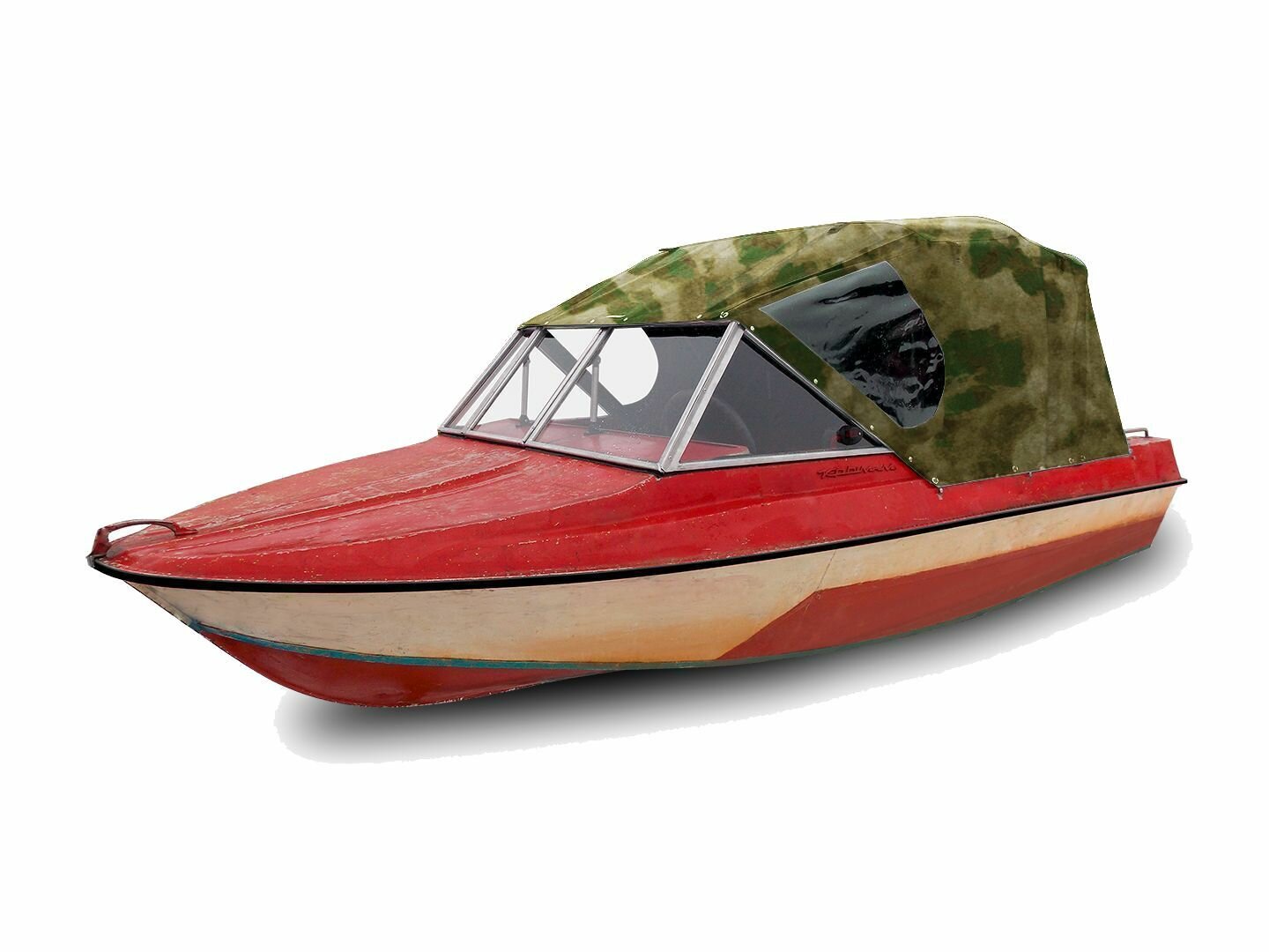 Крым-М. Стекло с калиткой, тент, дуги, крепления. Комплект