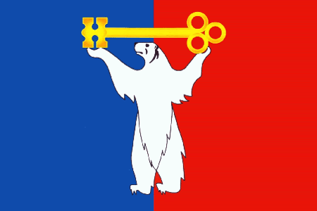 Флаг Норильска 90х135 см