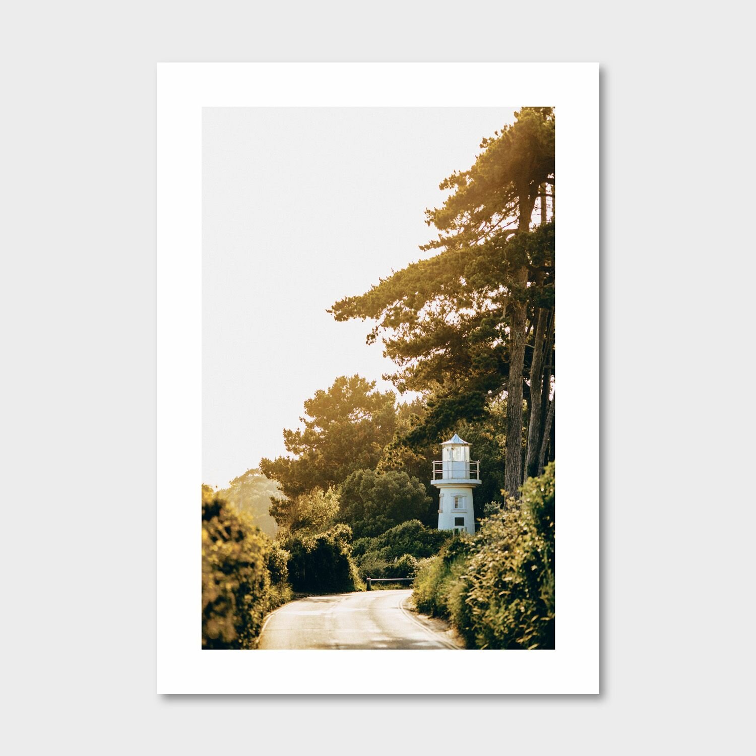 Постер для интерьера Postermarkt, Дорога В Осеннем Лесу, 70х100 см