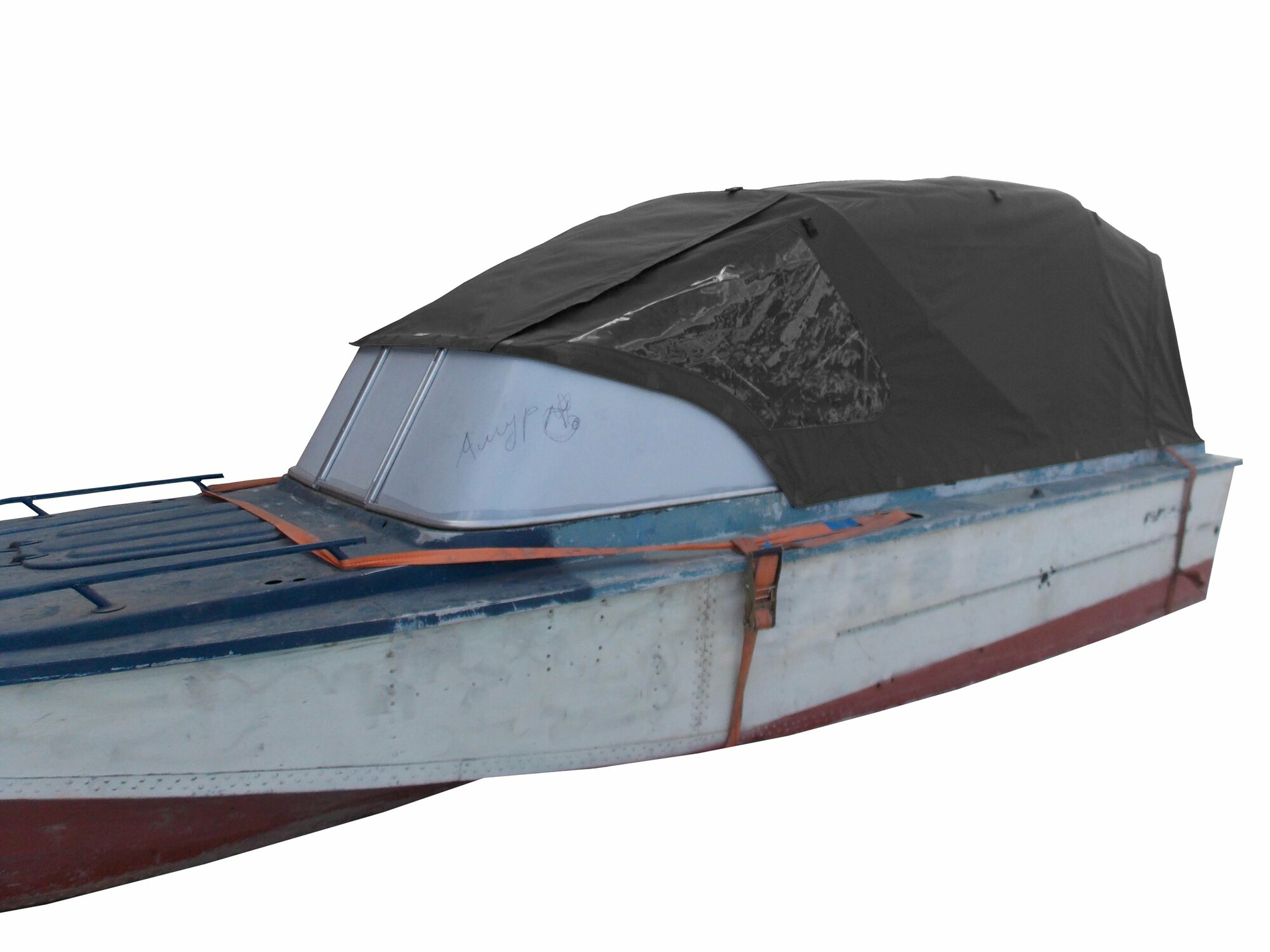 Амур-Д. Комплект стекло с калиткой и тент с дугами