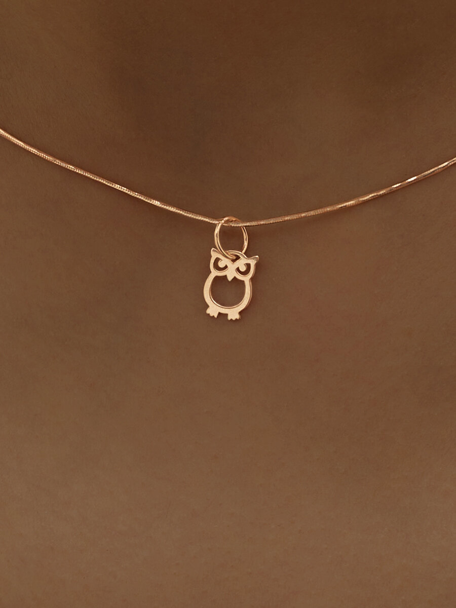 Подвеска, серебро, 925 проба, золочение