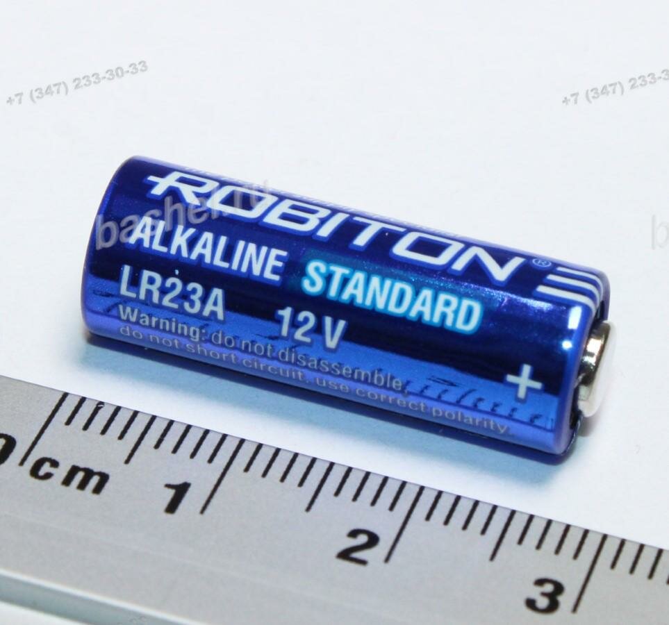 Батарейка ROBITON STANDARD R-23A, 12V ( A23, MN21, 3LR50, K23A, LRV08, LRV8, 8LR932 )