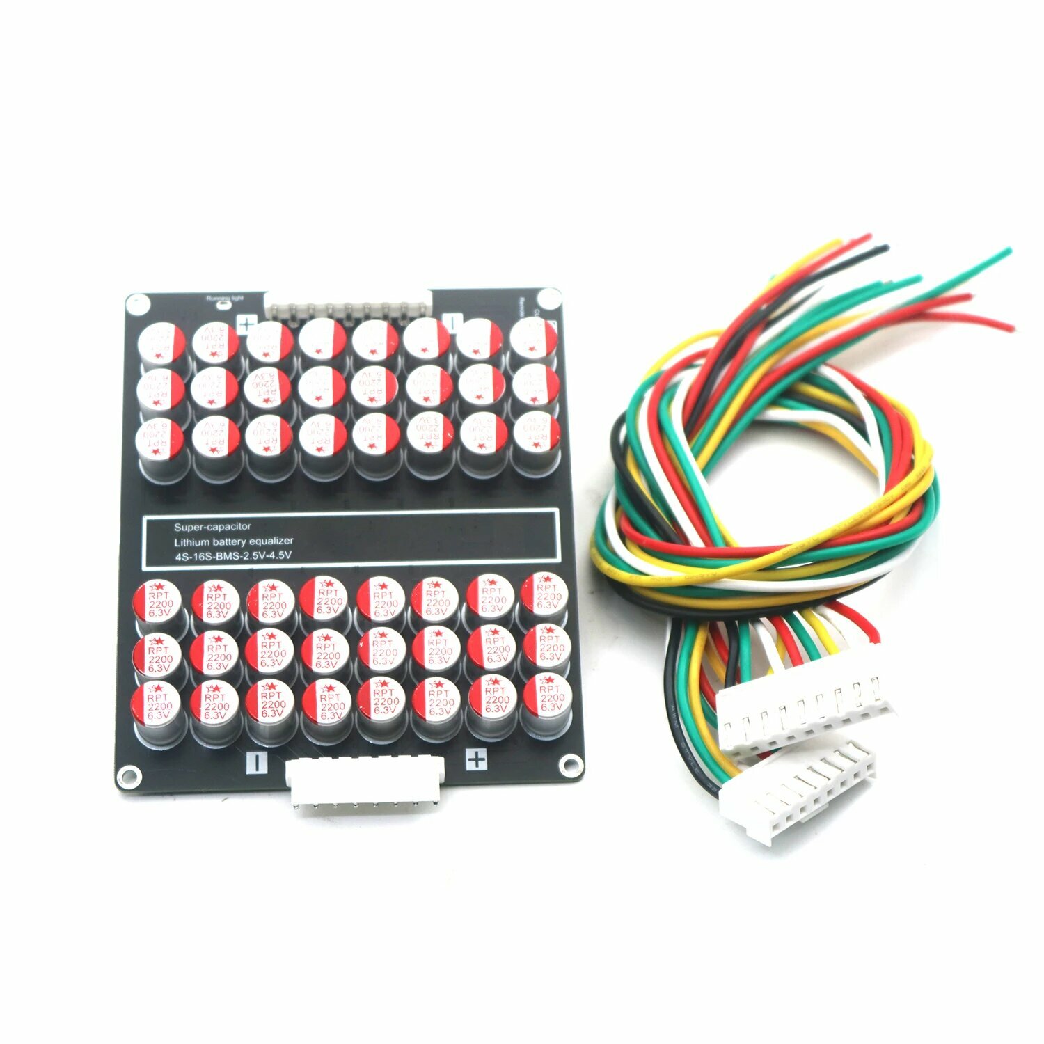 Активный эквалайзер балансир для литиевых аккумуляторов 4S 8S 16S 16S Supports 4S-16S