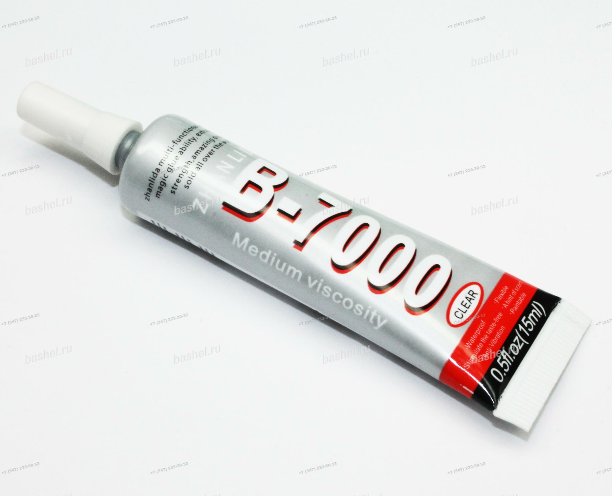 Клей/герметик для проклейки тачскринов B-7000 (прозрачный) 15мл