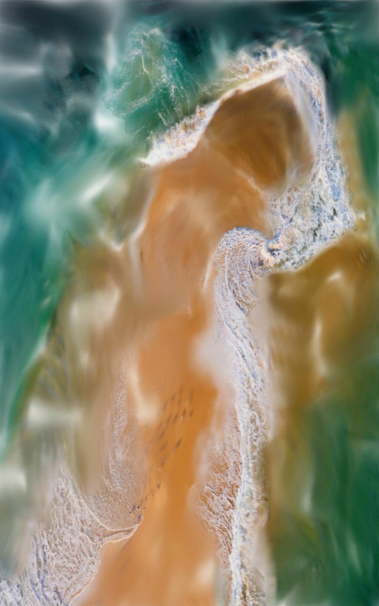 Фотообои Песок в океане 270х200 см