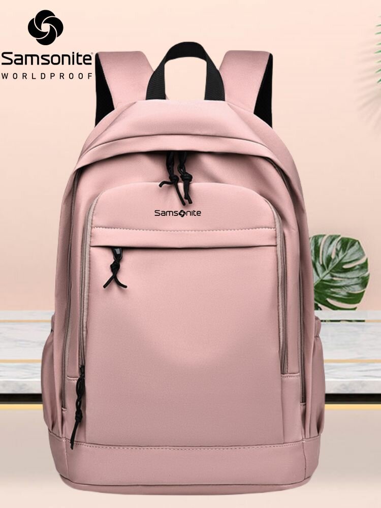 Samsonite/2024 новая универсальная многоцветная школьная сумка для школьников, повседневный дорожный рюкзак