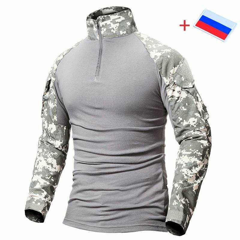 Тактическая рубашка рыбацкая рубашка+2 липучки