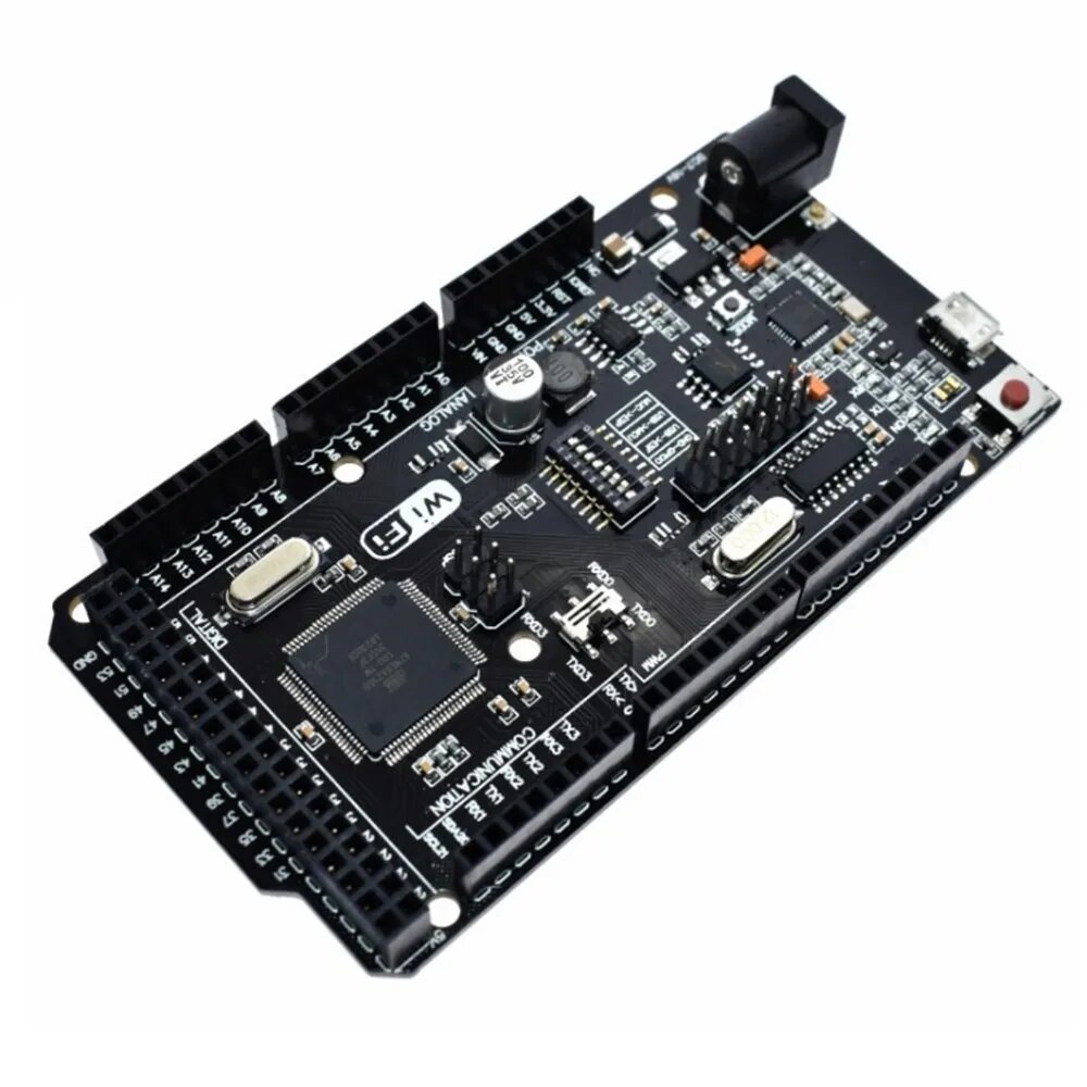 USB-плата MEGA2560 MEGA 2560 R3 (ATmega2560-16AU CH340G), AVR USB-плата для разработки MEGA2560 PRO для Arduino, плата расширения, комплект «сделай сам» Mega2560 WIFI