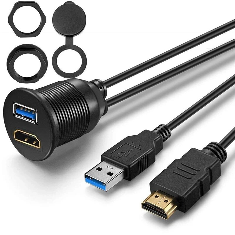 USB 3.0 HDMI удлинитель кабель USB3.0 HD