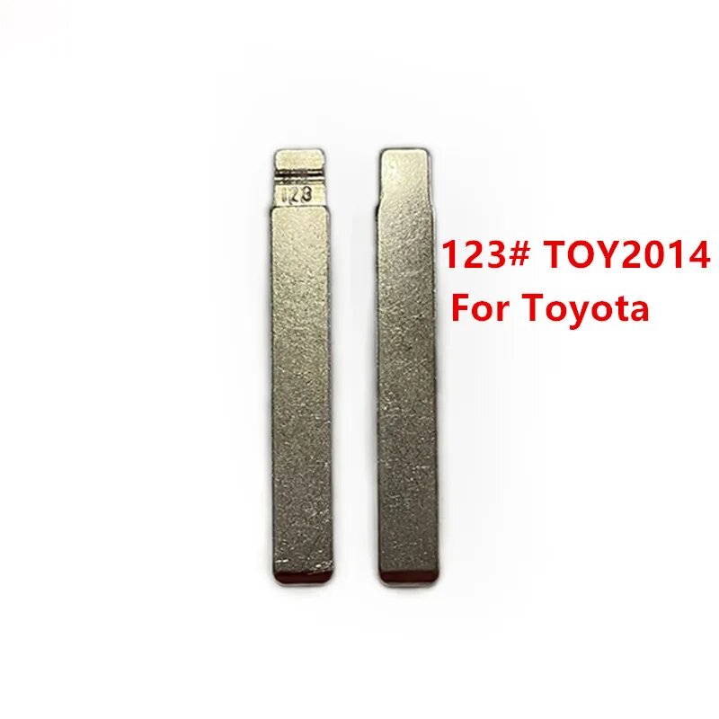 10 Штук Металлических Складных Ключей Без Обрезки Для Toyota Новых Моделей COROLLA Keydiy KD Xhorse VVDI JMD Без Функции R/C