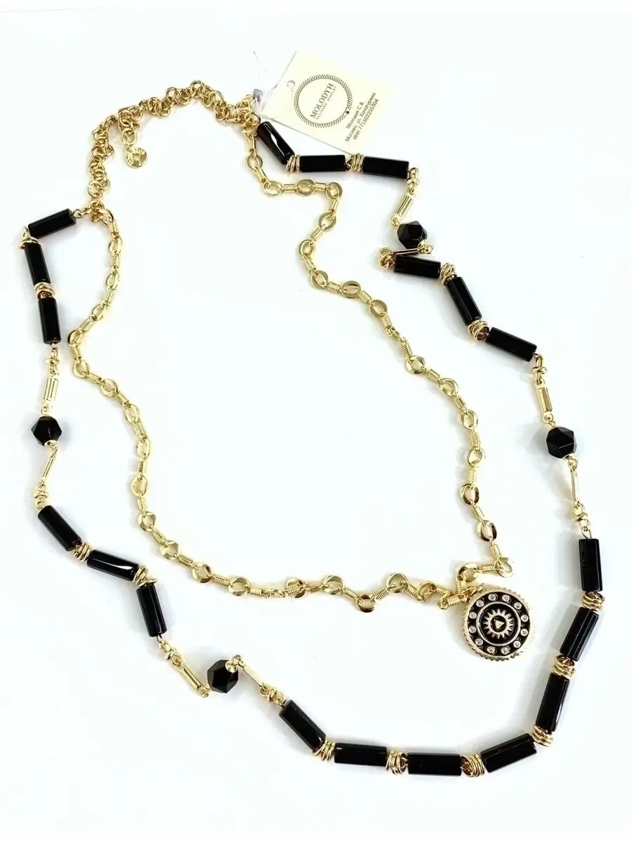 Колье, агат