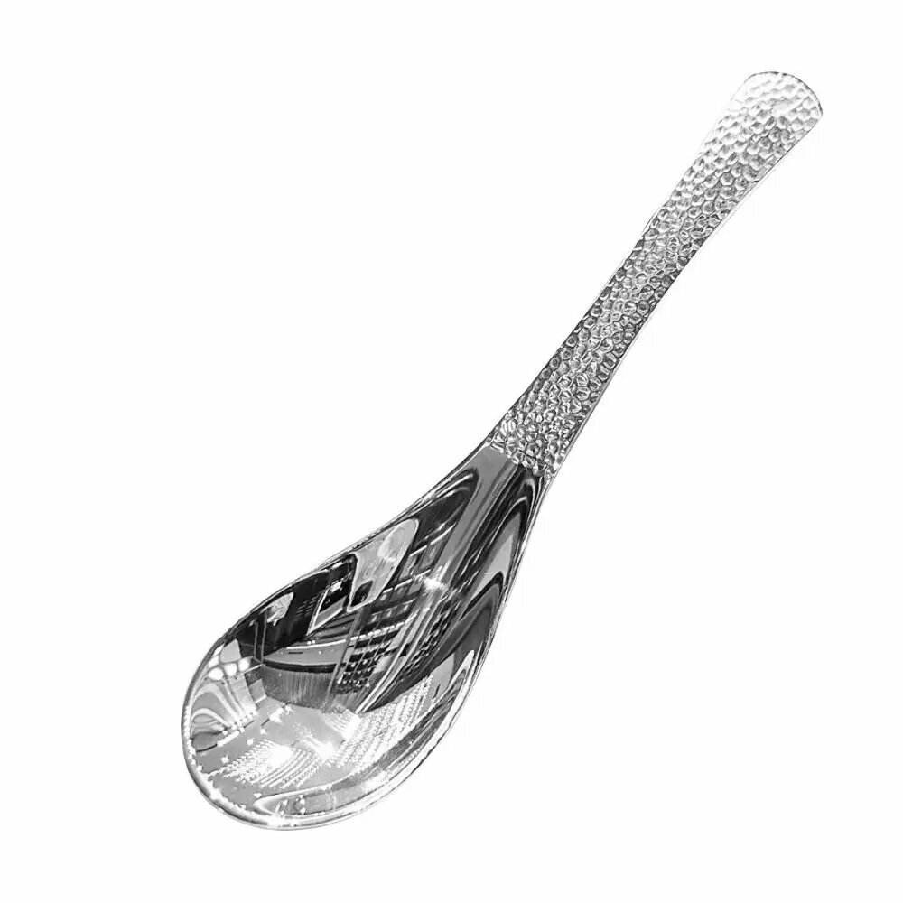 Креативная ложка для супа из нержавеющей стали, зеркальная полированная домашняя кухонная посуда, столовая ложка