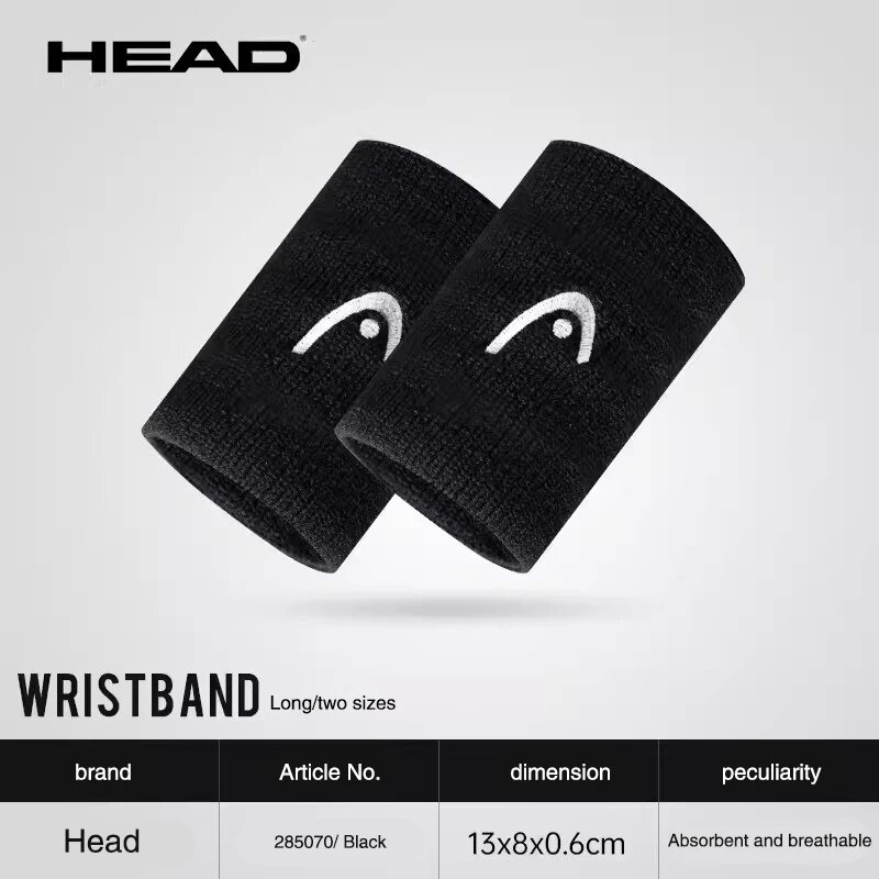 HEAD Защита запястья для тенниса, черный, 13x8x0.6 см