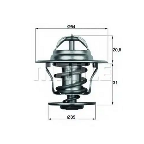 MAHLE/KNECHT TX1587D термостат Audi (Ауди) a4 1.9td-2.0td 95-