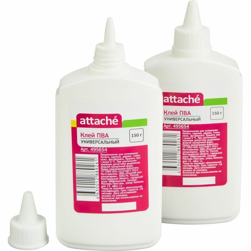 Клей ПВА Attache 150 г