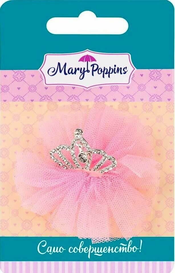 Зажим для волос Mary Poppins "Корона", 3х2,5 см