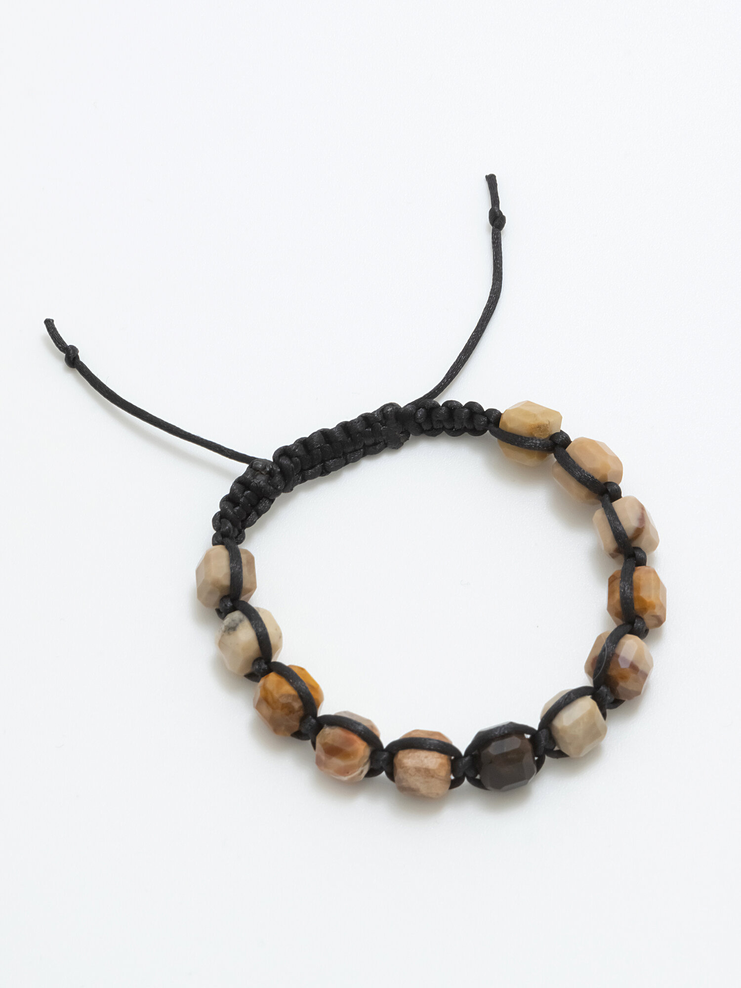 Плетеный браслет ЖемАрт, яшма