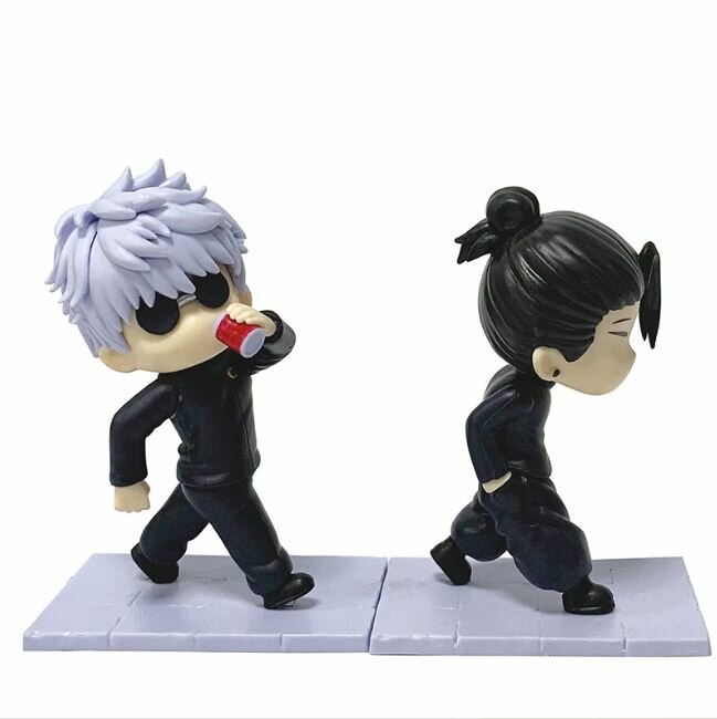 Набор фигурок Магическая битва Годжо Сатору и Гето Сугуру 2 шт/ Jujutsu Kaisen Gojo Satoru, Suguru Geto 2шт (11см)