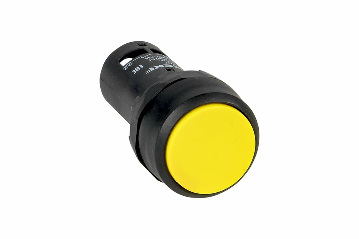 EKF Кнопка SW2C-11 возвратная желтая NO+NC PROxima sw2c-11s-y