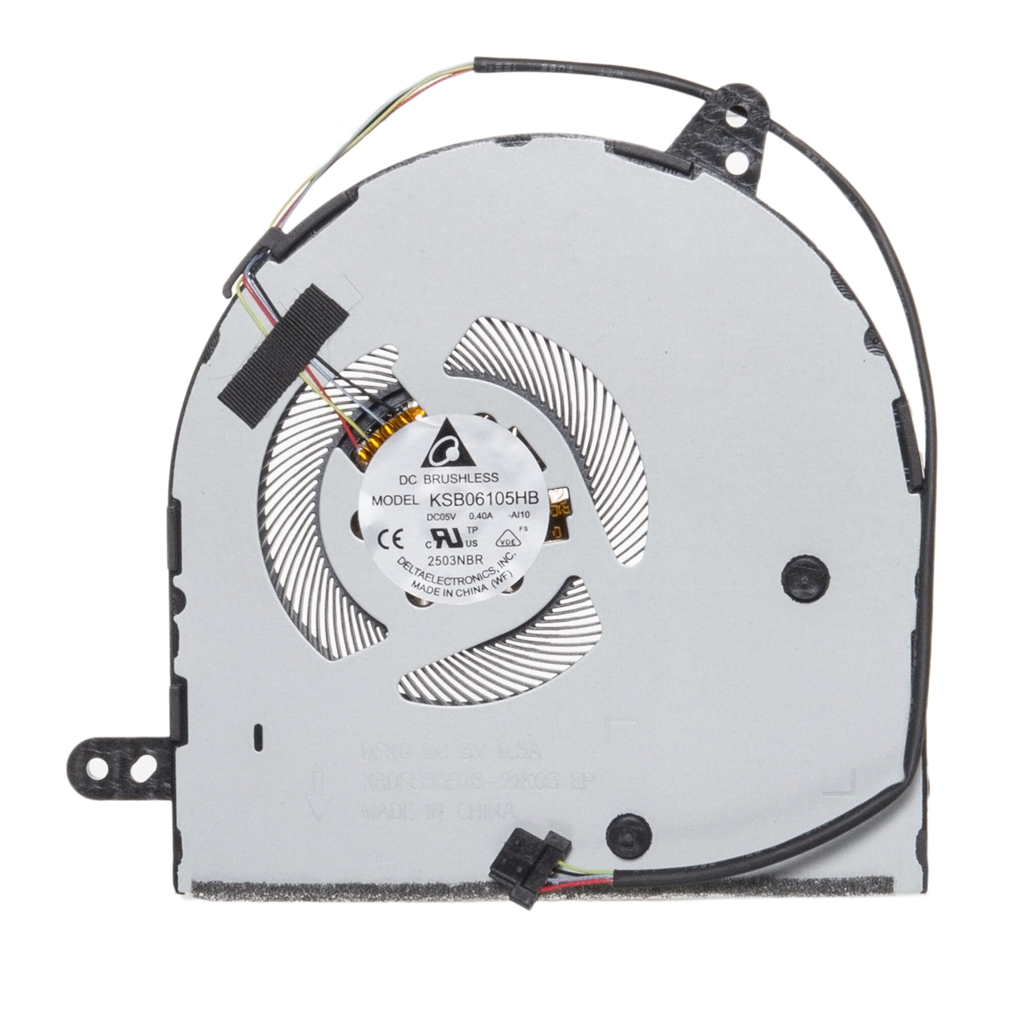 Кулер для ноутбука Asus VivoBook X705UB / Asus VivoBook X705MA / Asus VivoBook X705MB / Asus VivoBook X705UF / Asus VivoBook X705UA / Asus VivoBook X705UV / Asus VivoBook X705UQ / Asus VivoBook X705NA / Asus VivoBook X705NC / Asus VivoBook X705QR - CPU