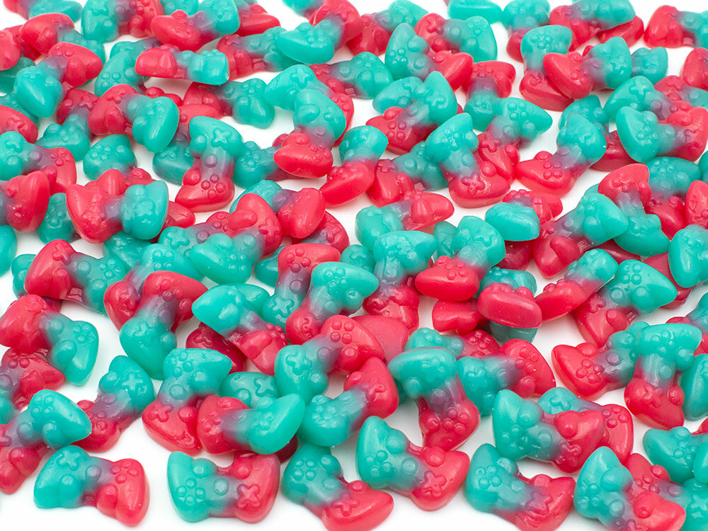 Жевательный мармелад "Джойстик со вкусом жевательной резинки" 1кг RAVAZZI/Италия