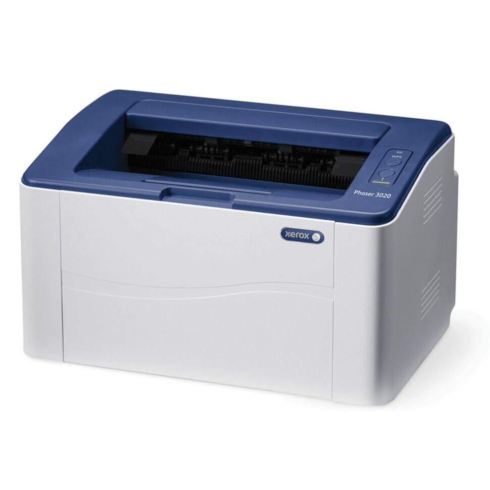 Принтер лазерный XEROX Phaser 3020BI А4, 20 стр./мин, 15000 стр./мес, Wi-Fi, 3020V_BI, 353179