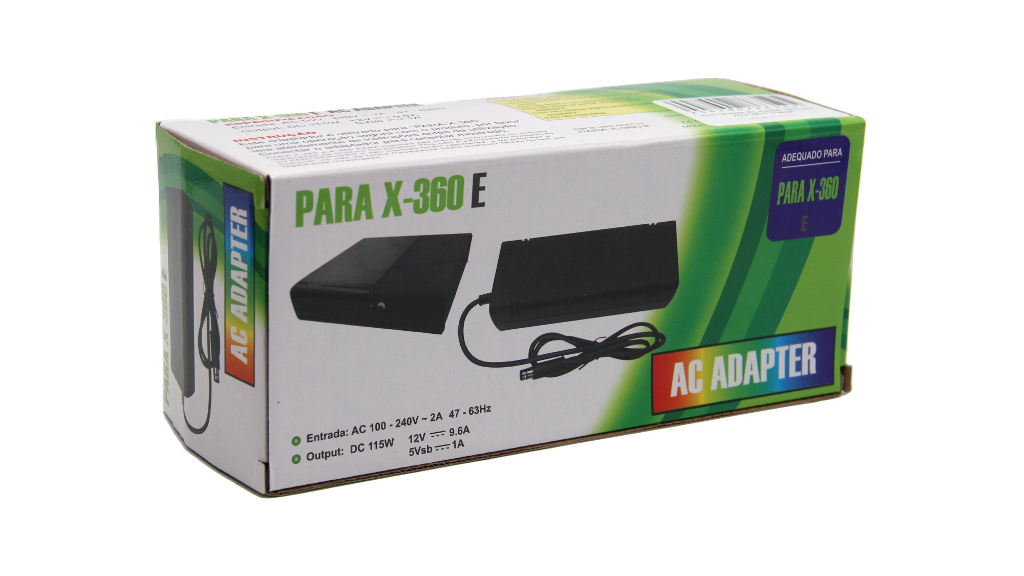 Блок питания (AC Adapter 220V) для консоли Xbox 360 E (Новый)