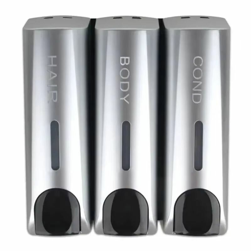 Бутылка-дозатор для мыла, нажимной, без сверления, настенный дезинфицирующее средство рук, шампуня и геля душа в отеле