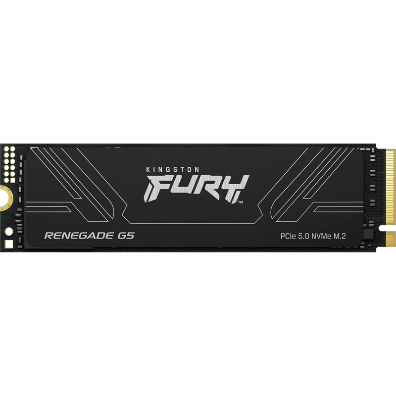 Твердотельный накопитель Kingston SSD Fury Renegade SFYR2S/2T0, 2048GB, M.2(22x80mm), NVMe, PCIe 5.0 x4, 3D TLC, R/W 14700/14000MB/s, IOPs 2 200 000/2 200 000, TBW 2000, DWPD 0.5, гарантия 5 ЛЕТ