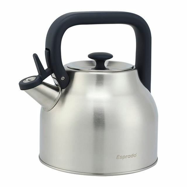 ESPRADO Parro 3л чайник нержавеющая сталь со свистком для индукционных плит