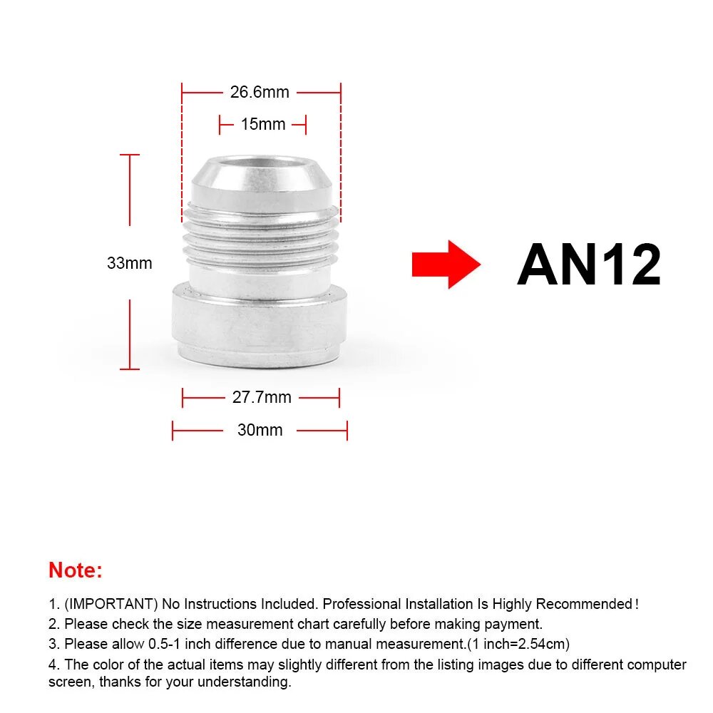 Высококачественная алюминиевая приварная гайка AN3 AN4 AN6 AN8 AN10 AN12 AN16 AN20, фиксатор крышки клапана AN12