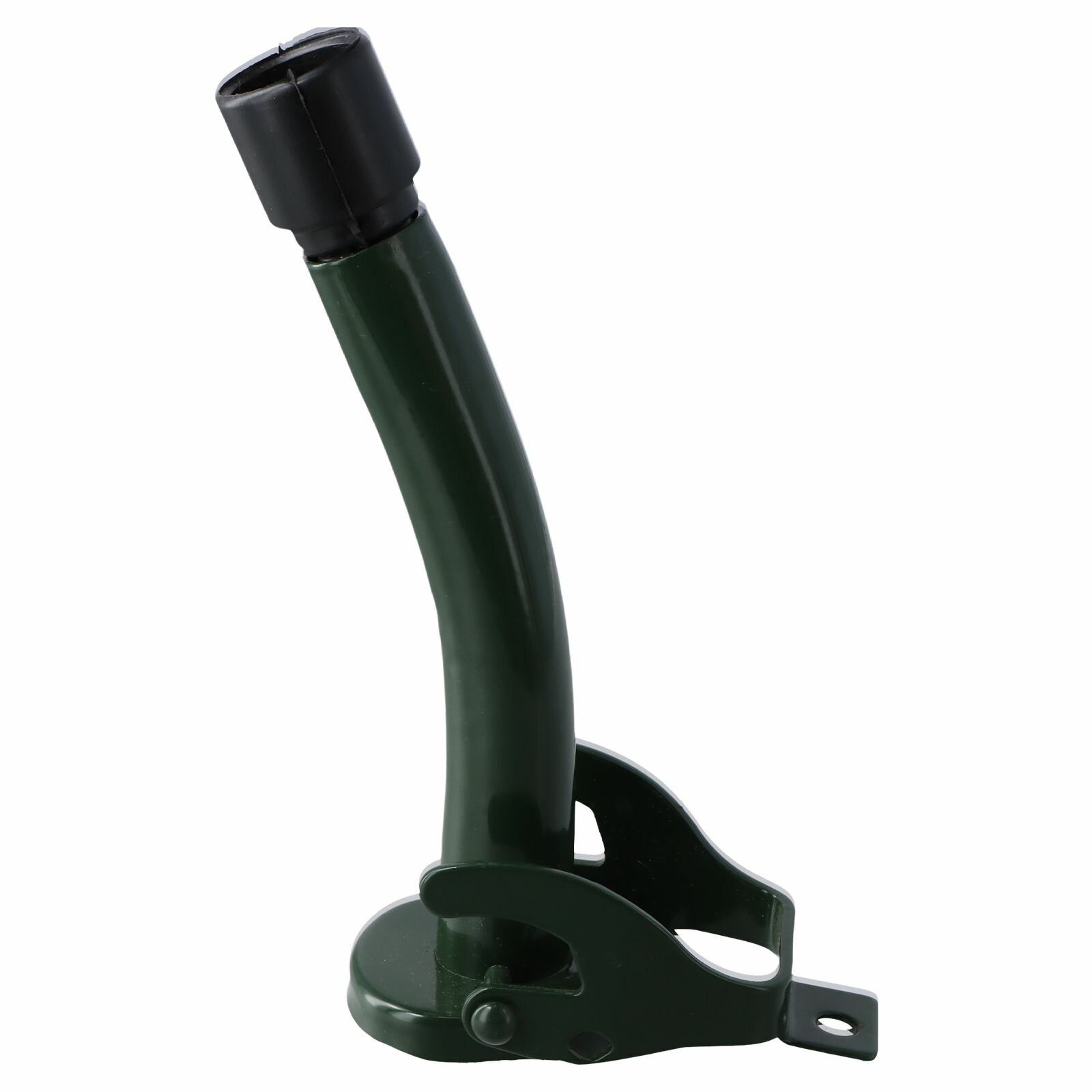 Гибкий носик для канистры 5-20 литров с резиновой насадкой, универсальный, прочный и герметичный, зеленый