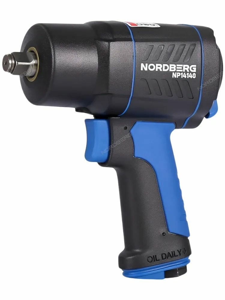 Пневмогайковер Nordberg NP14140, ударный, 1550 Н·м, 1/2, синий/черный
