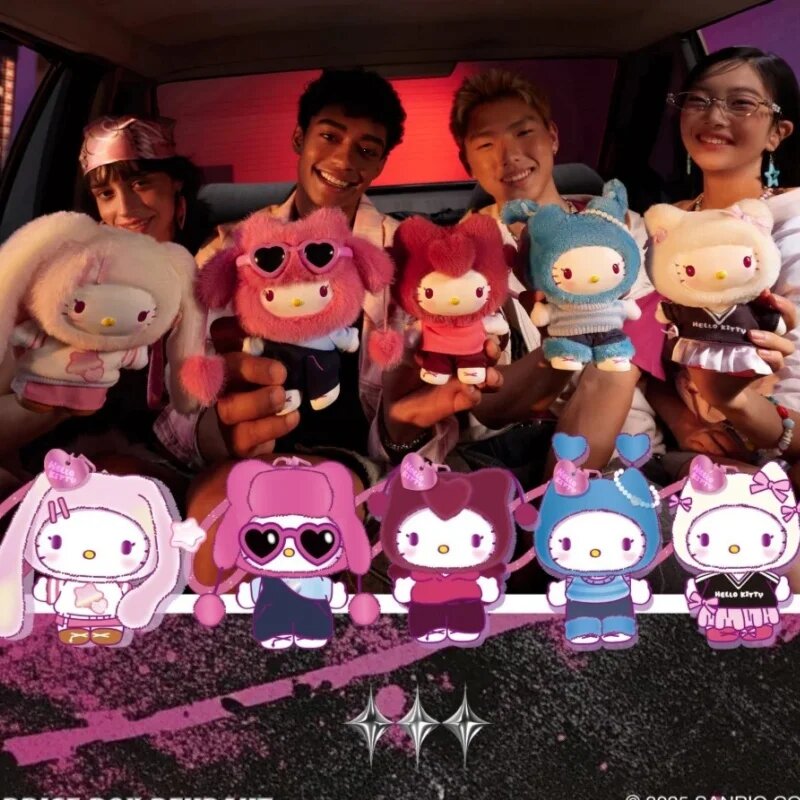 Sanrio Hello Kitty Blind Box Pop Star Фигурки 2 blind box