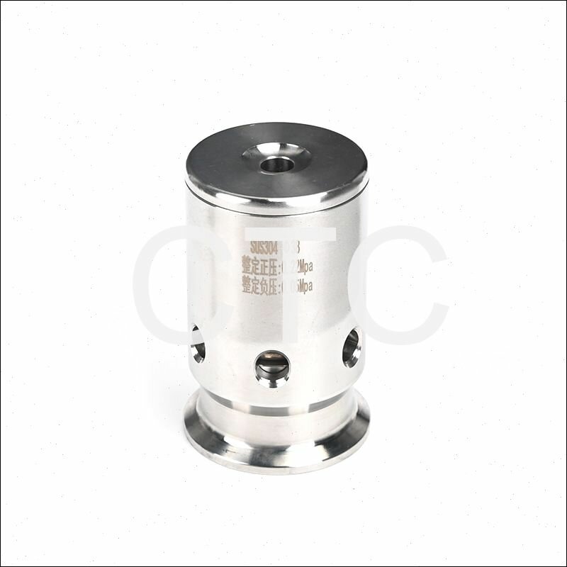 Клапан предохранительный (Клапан двойного действия для ПВК с регулировкой)для самогонного аппарата. нержавейка