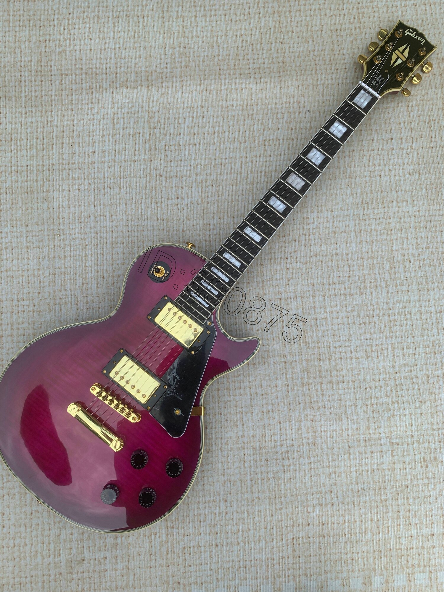 GIBSO Электрогитара электрогитара/гитара для начинающих 6-струнная, корпус Махагони 39"