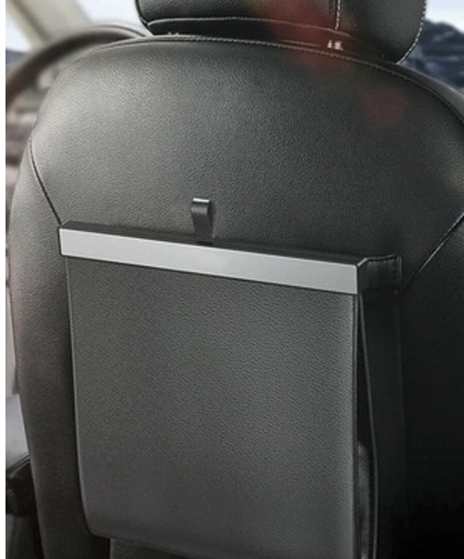 Мусорка в машину, мусорное ведро, урна в автомобиль, органайзер, черная