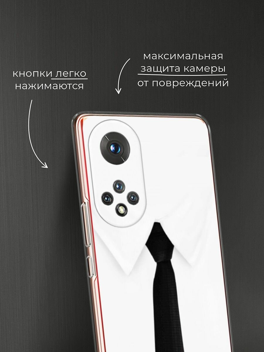 Чехол на Honor 50/Huawei Nova 9 / Хонор 50/Хуавей Нова 9 с принтом "Галстук" — фото 1