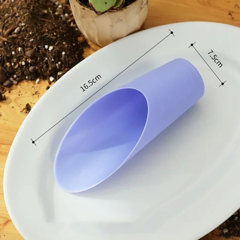 MOONBIFFY Пластиковый ведро с лопаткой Purple