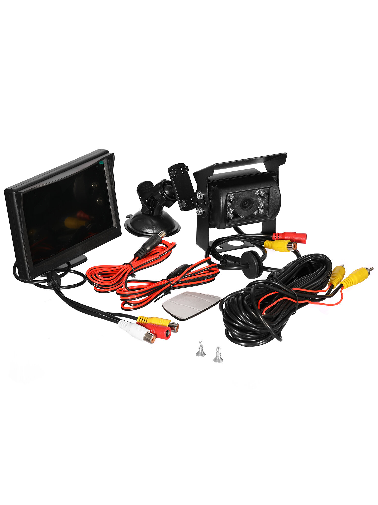 Парковочный монитор, 5 дюймов, AHD, 1080p, водонепроницаемый, ИК ночная съемка