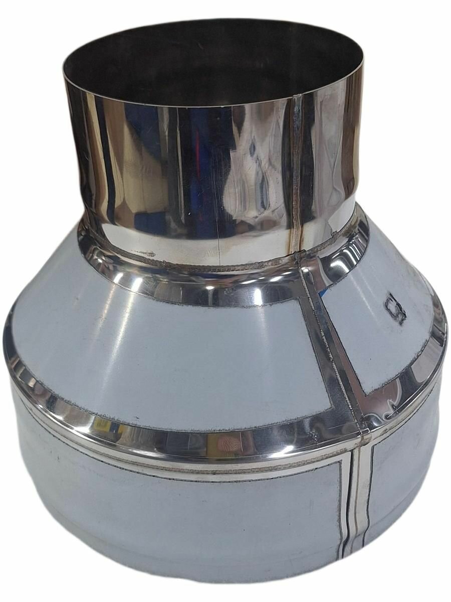 Финиш-сэндвич конический-К ф115/200 мм нерж