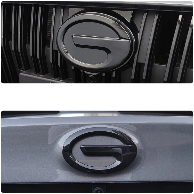 Автостайлинг для Trumpchi GAC Empow R 2022-2024, логотип передней решетки, наклейки на рулевое колесо, эмблема, крышка из АБС, автомобильные аксессуары option 2-2pcs