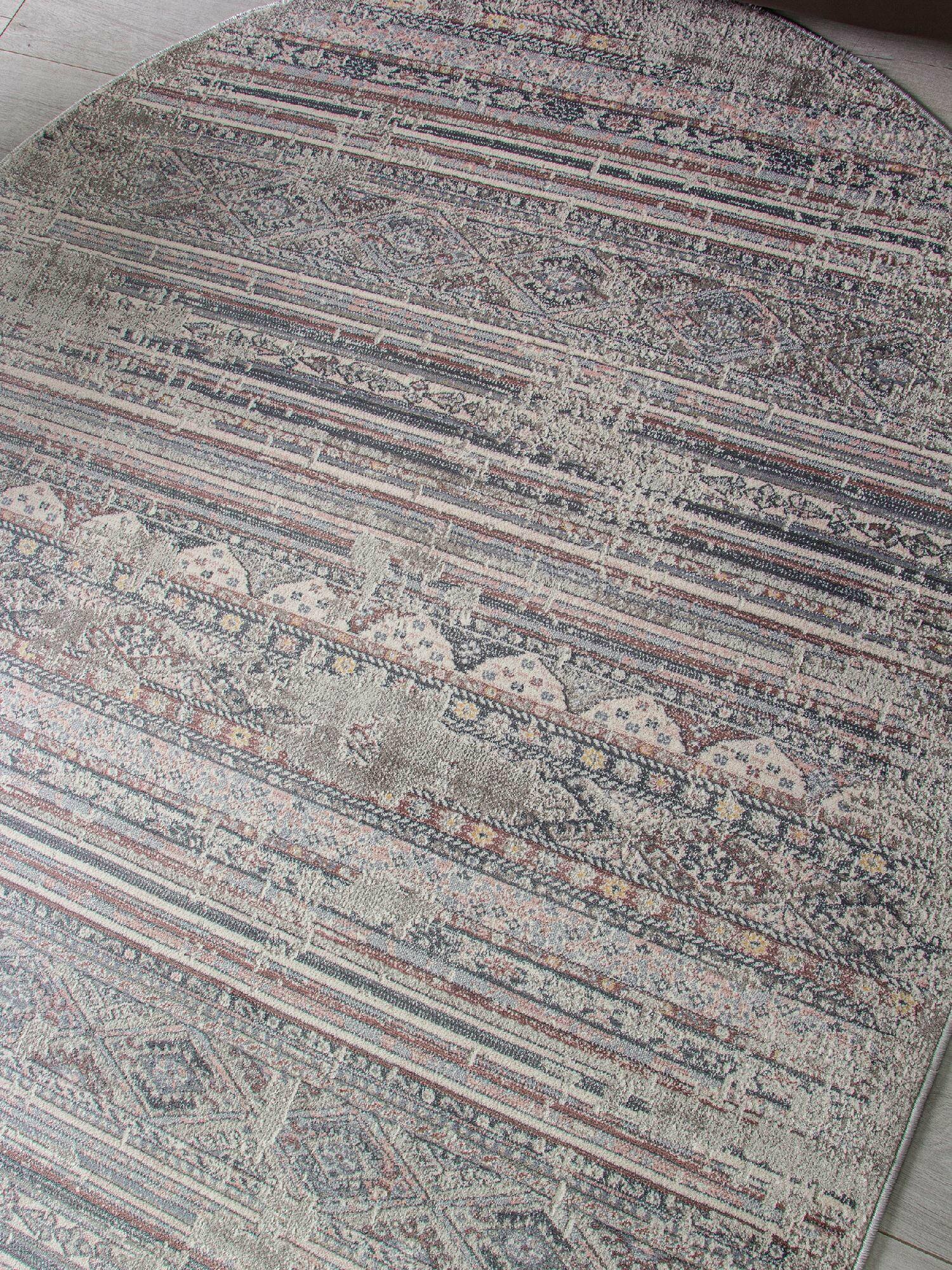 Ковер Овальный в гостиную в спальню 280х380 см современный ворс 7 мм 386531 ковренок