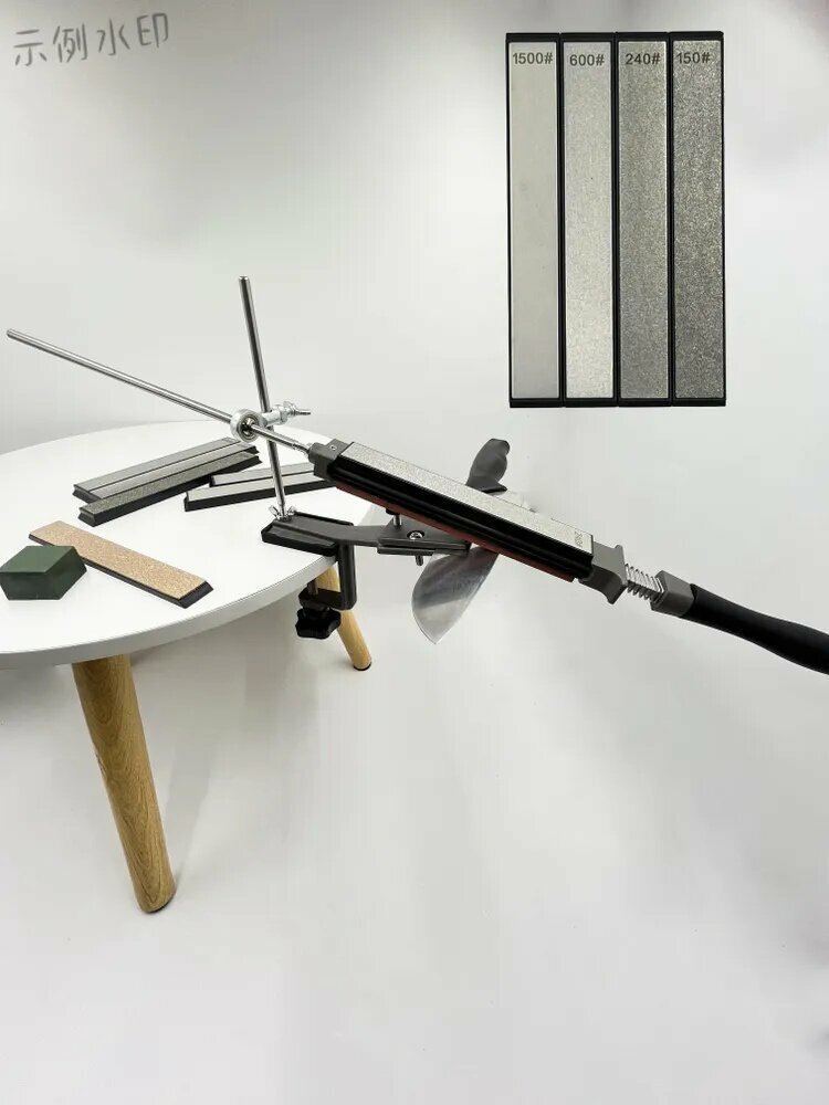 Точилка DMD Tools, с несколькими точильными камнями, для ножей и ножниц，Бесплатные 4 алмазных лезвия для заточки